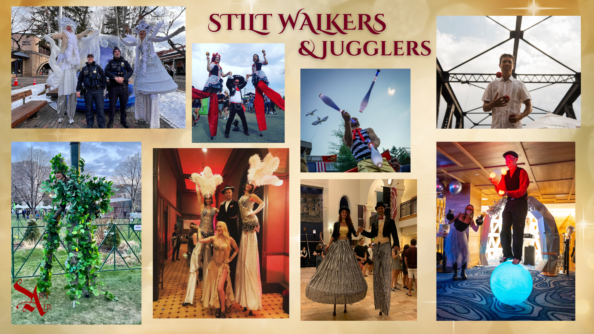 Stilt Walkers - Artofairentertainment